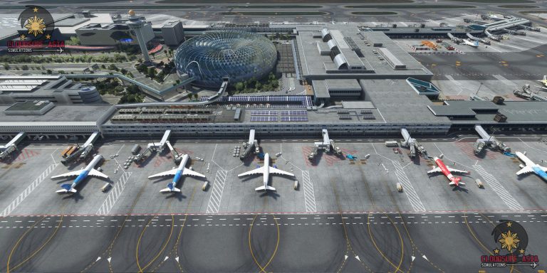 WSSS Singapore Changi Airport for Microsoft Flight Simulator 2020 (MSFS ...